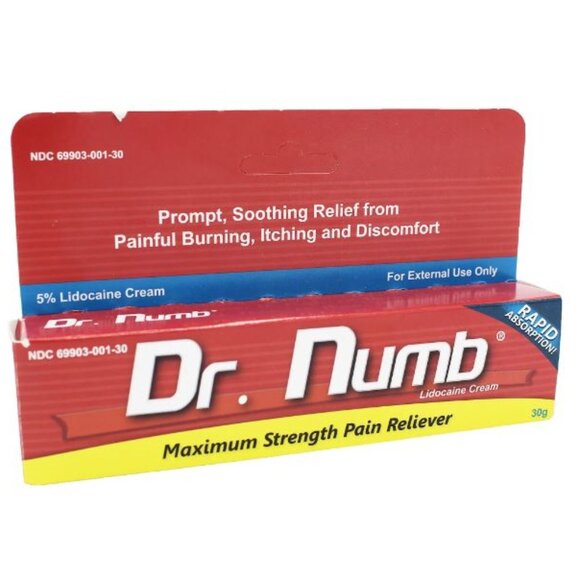 Dr. Numb | Other | Dr Numb 5 Lidocaine Topical Anesthetic Numbing Cream ...
